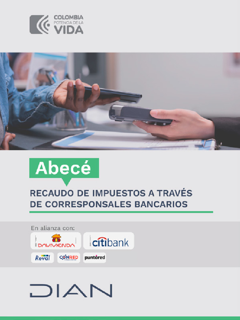Abece Pago Impuestos Corresponsales Bancarios Davivienda | PDF