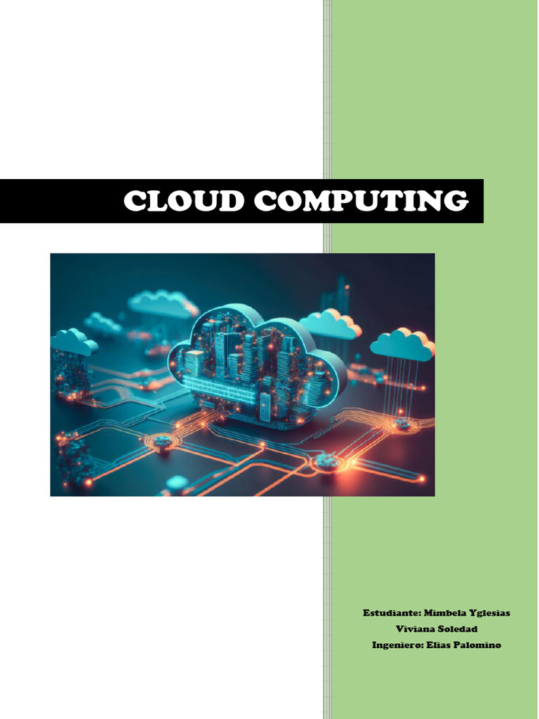 Características y Usos de Cloud Computing | PDF | Computación en la ...