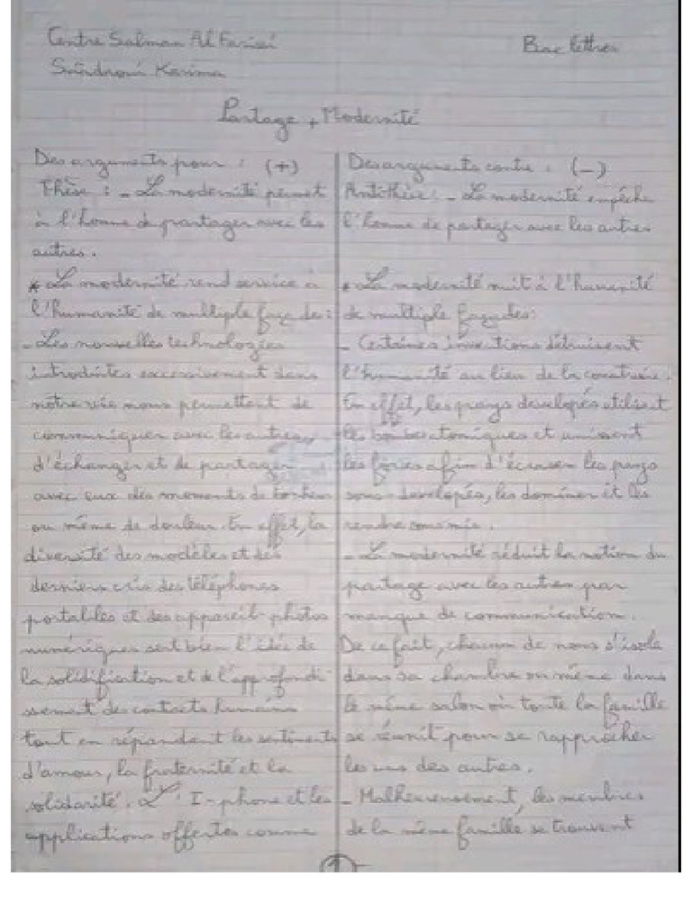 Idées de Rédaction | PDF