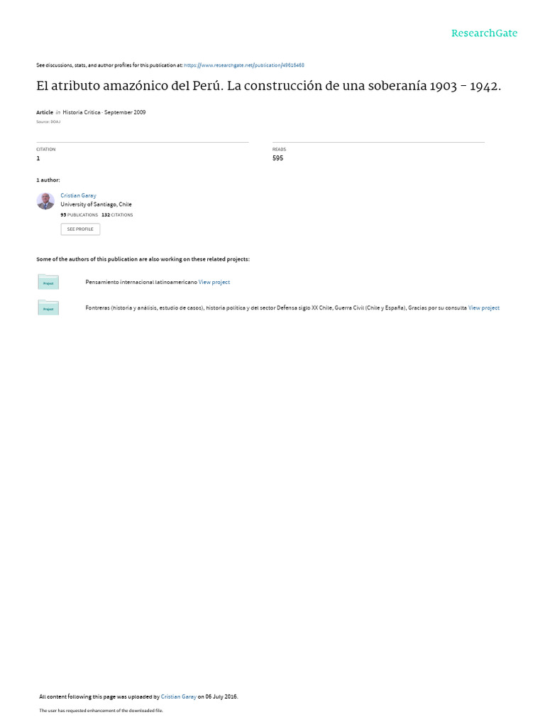 Garay-data-H - Critica - 39-N39a081 El Atributo Amazonico Del Peru Expancion Del Peru en La ...