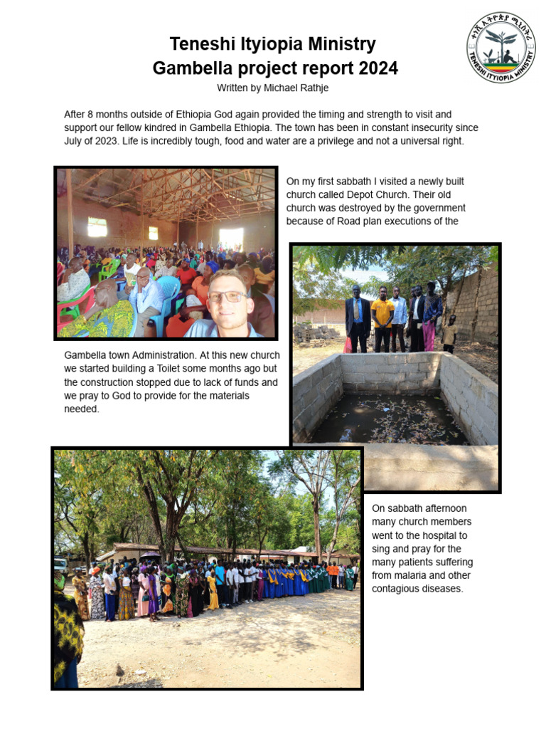 Gambella Report 2024 | PDF | Teachers