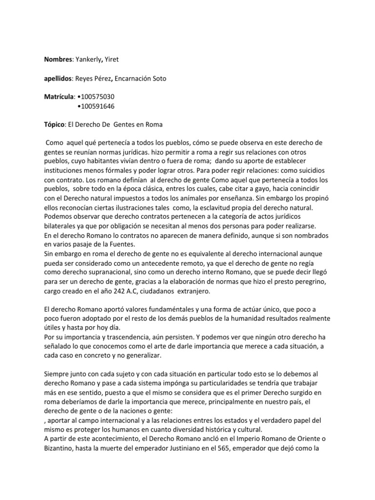 Tarea, Yankerly Y Yiret (DIP) | PDF