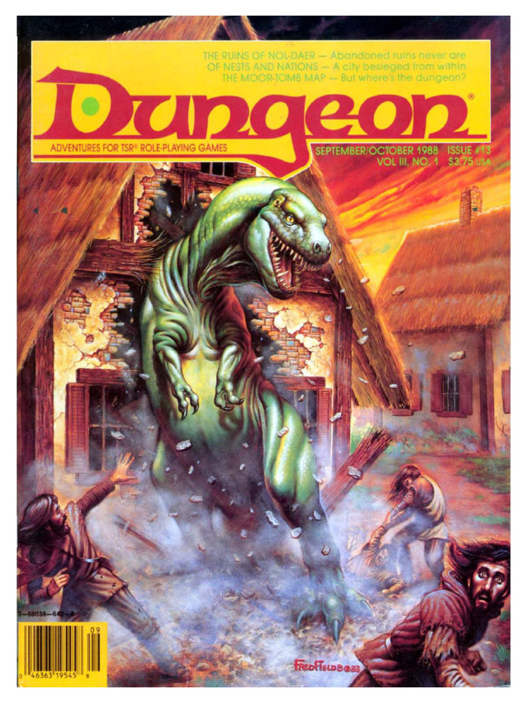 Dungeon Magazine 013 - The Ruins of Nol-Daer | PDF