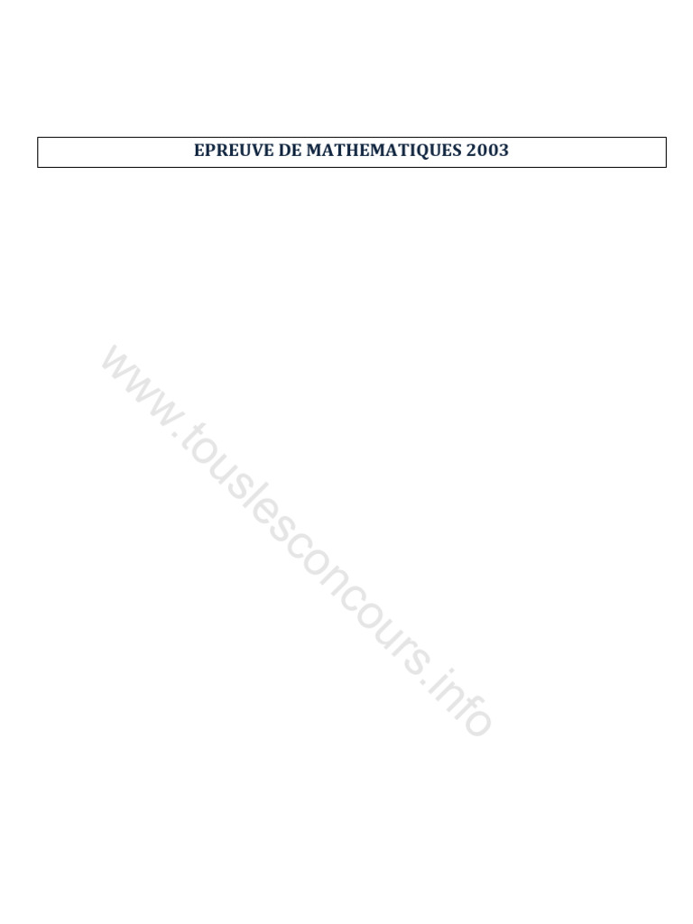 math-ensp-2003 | PDF
