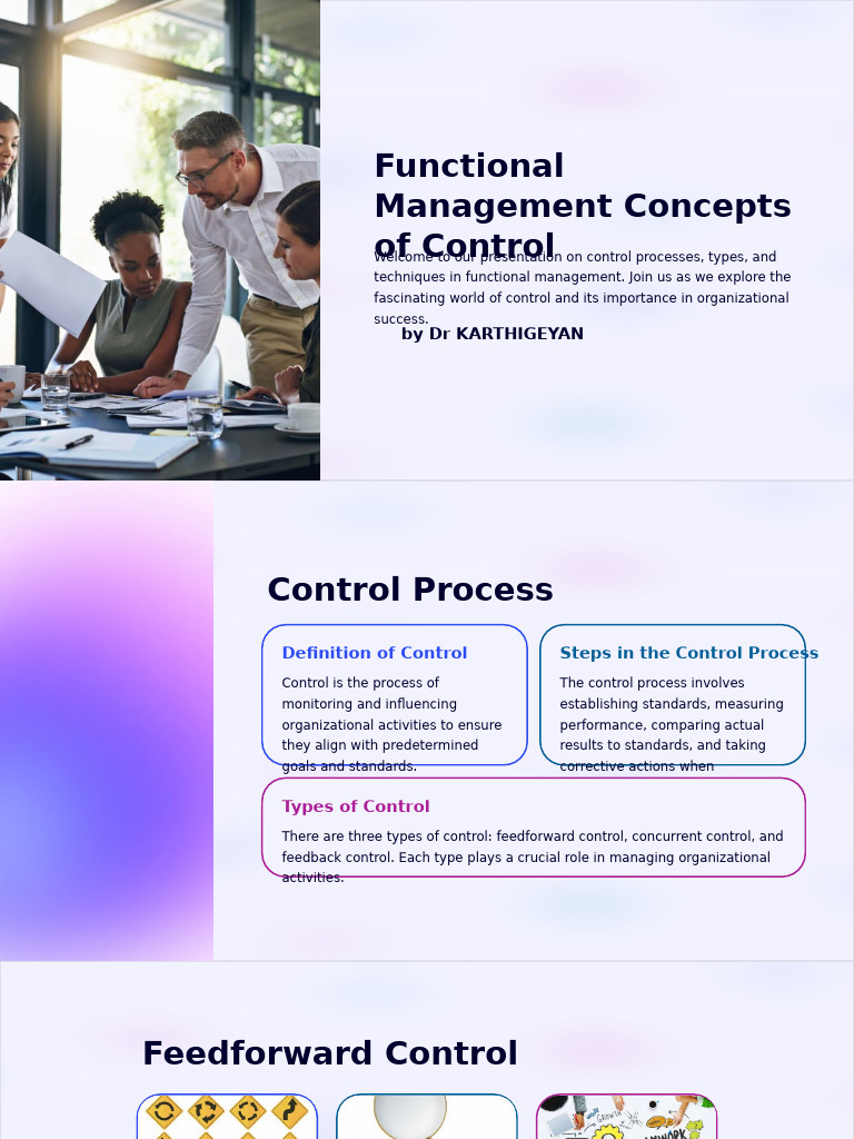 M P - Unit 5 - Control Process | PDF | Feedback | Goal