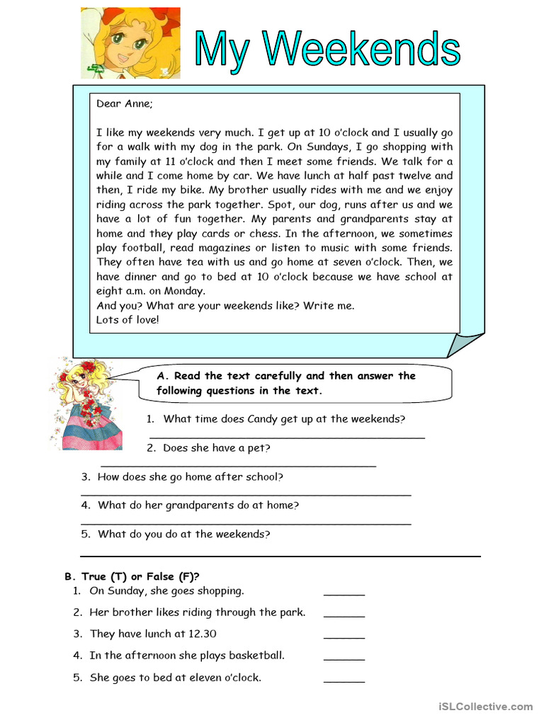 Candy's Weekend | PDF