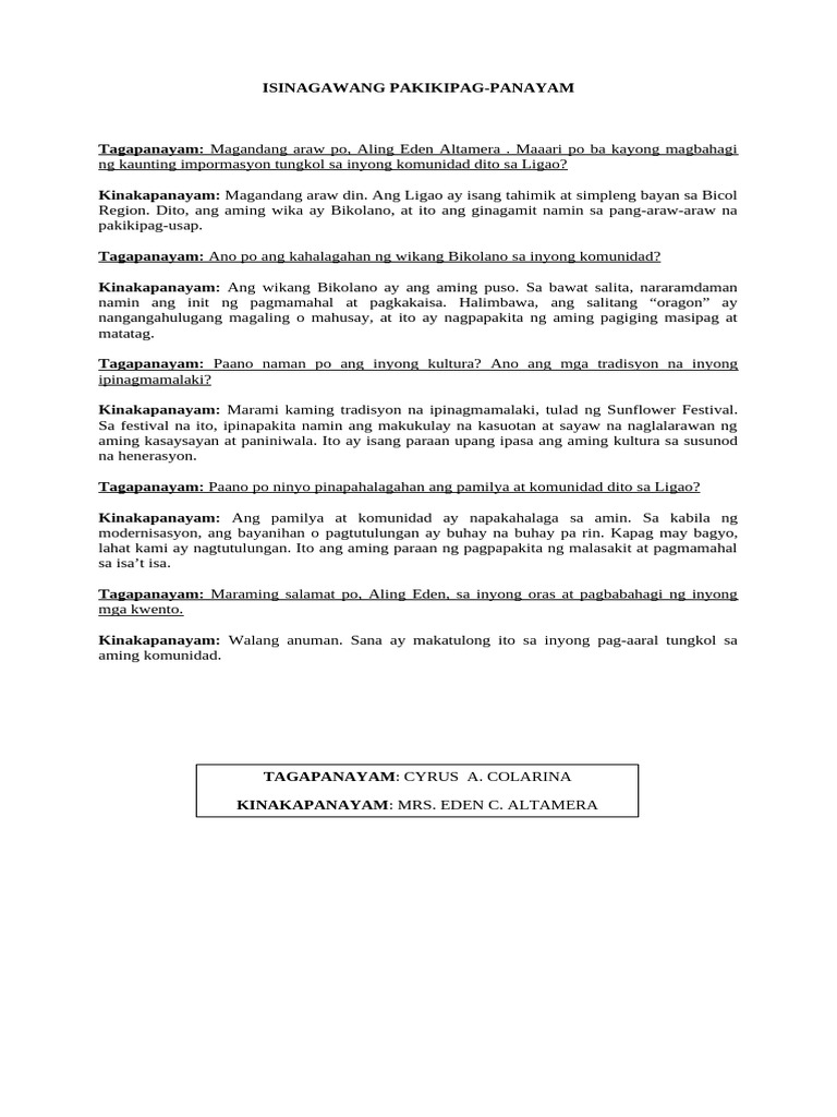 Pamantayan Sa Pagsulat NG Sanaysay | PDF