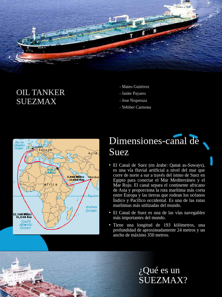 Oil Tanker Suezmax | PDF | Shipping | Ships