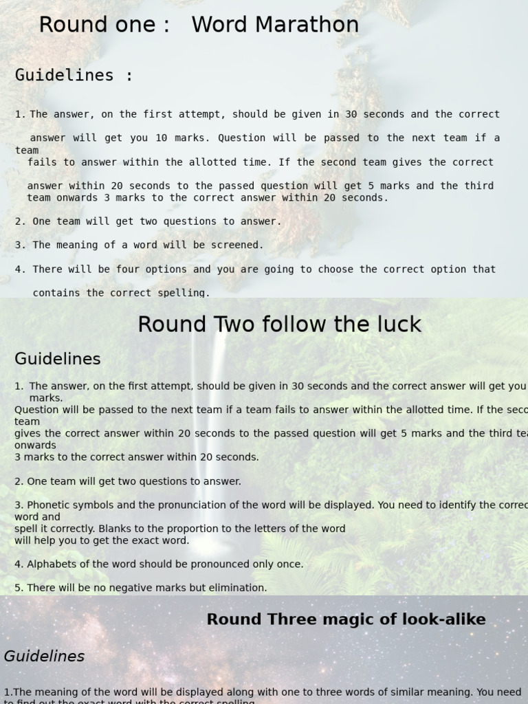 Rules 6 7 | PDF