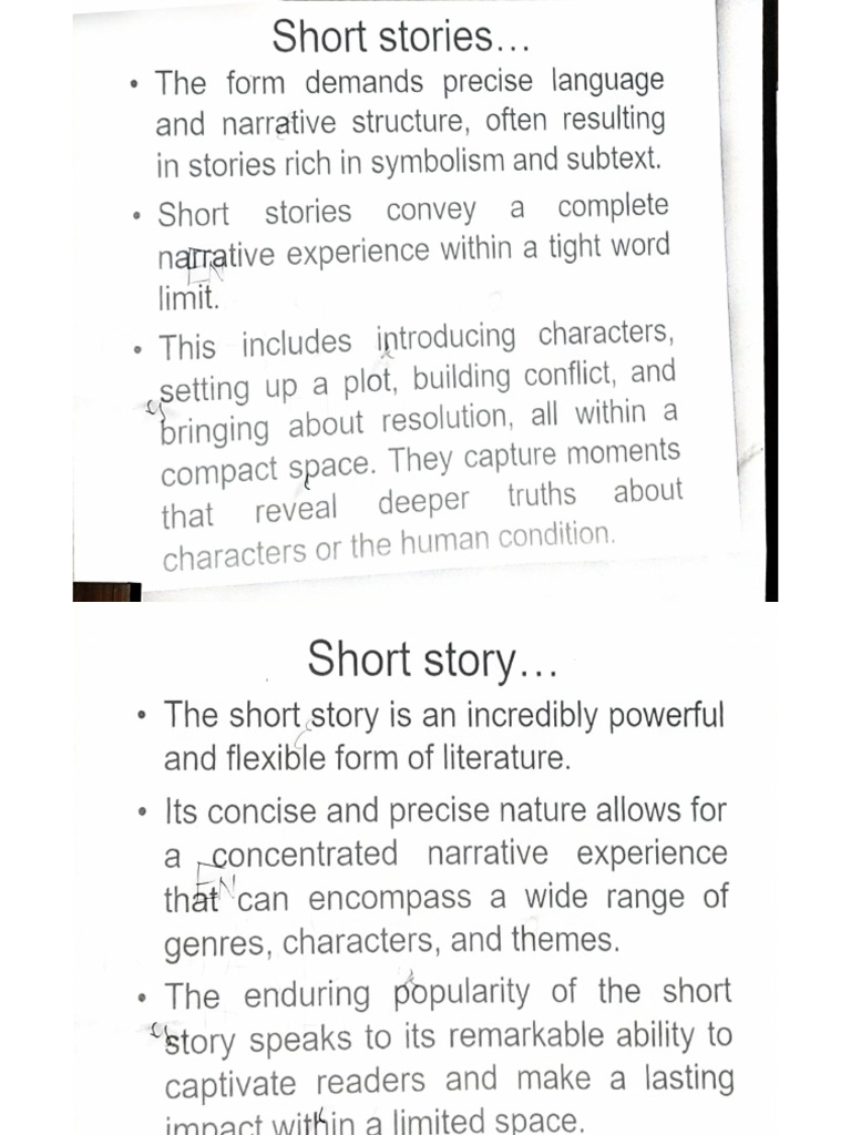 Introduction To Literature - Elements of A Short Story | PDF