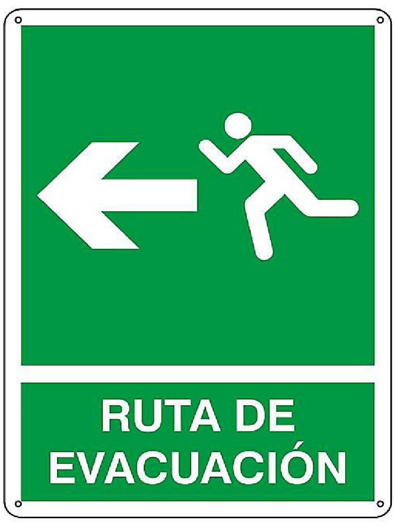 Ruta Evacuacion Pdf