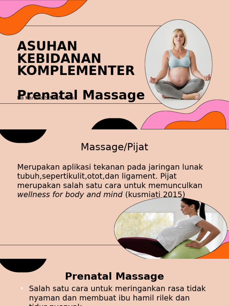 Massage Pregnant | PDF