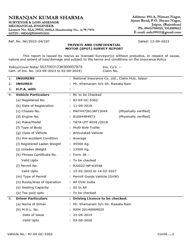Spot Report | PDF
