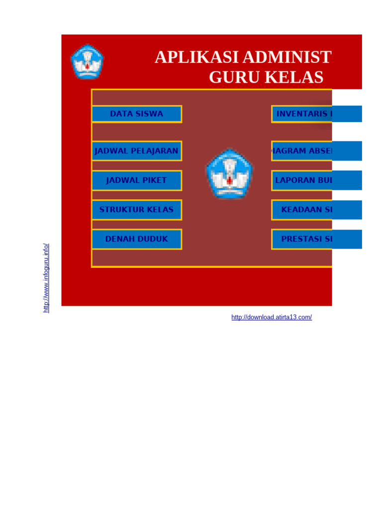 Aplikasi Administrasi Guru Kelas | PDF
