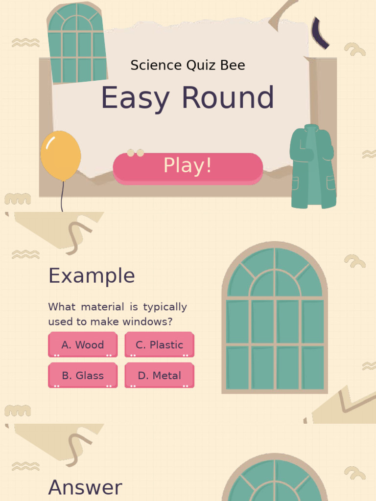 Science QB_Easy Round | PDF