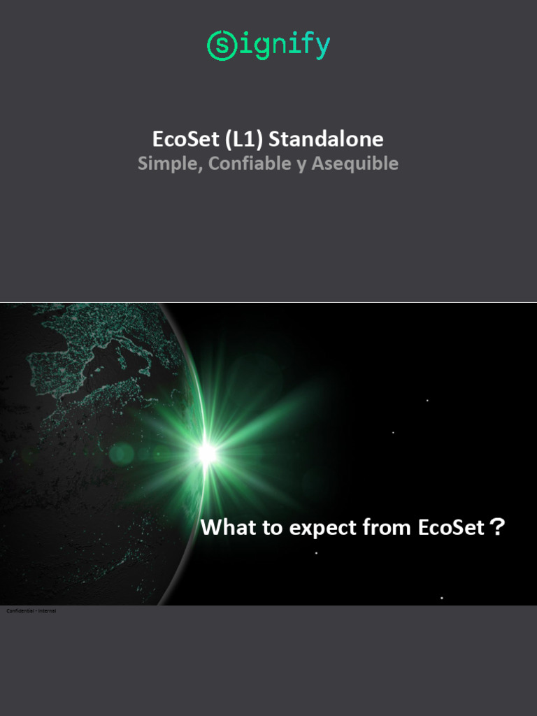 EcoSet Standalone Sensor Overview | PDF | Electromagnetic Radiation | Light