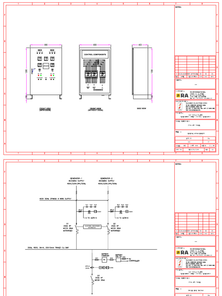 ATS PANEL 250A - 1nos | PDF