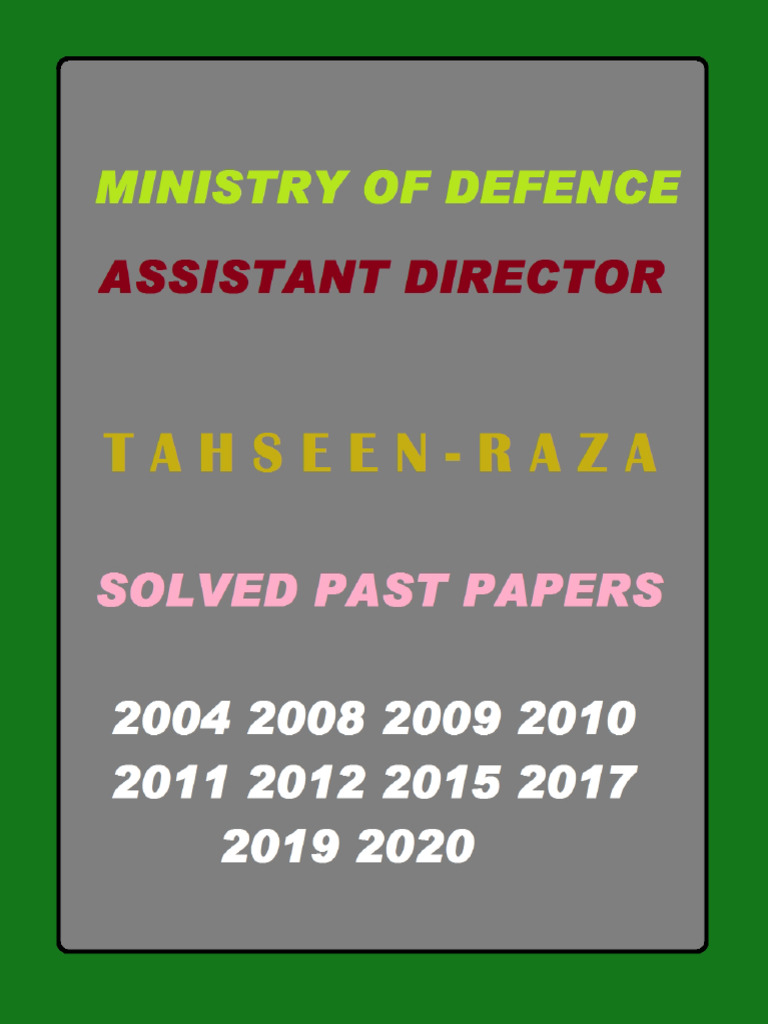 AD MOD Solved Past Papers PDF_2 | PDF