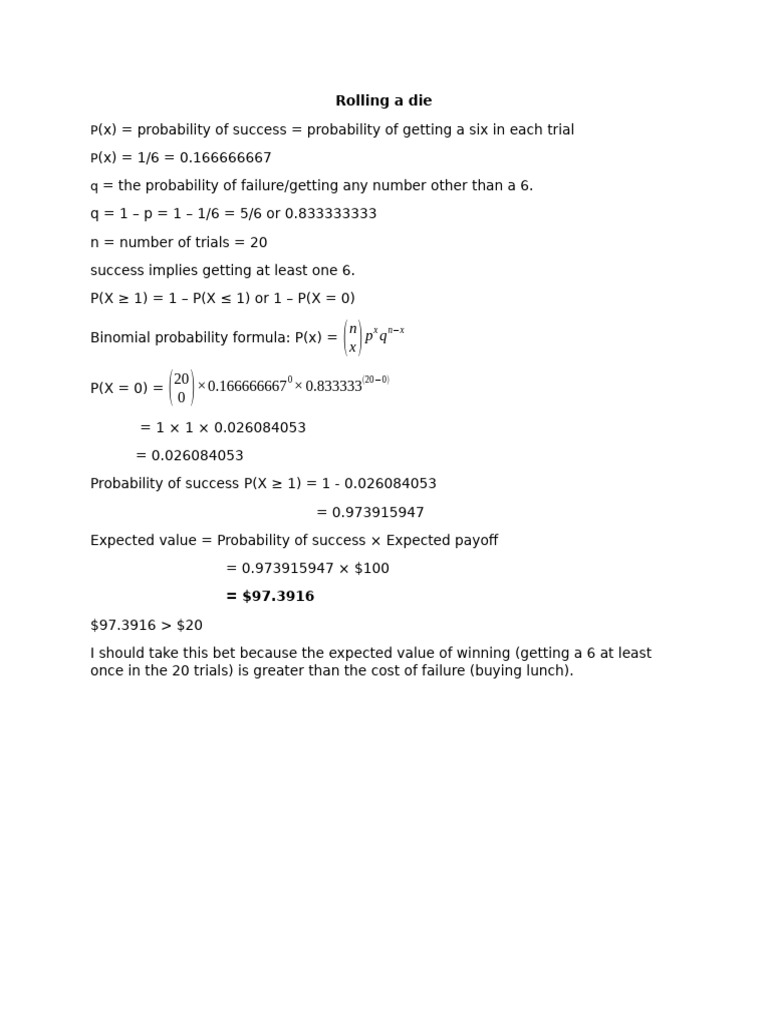 Binomial Probability | PDF