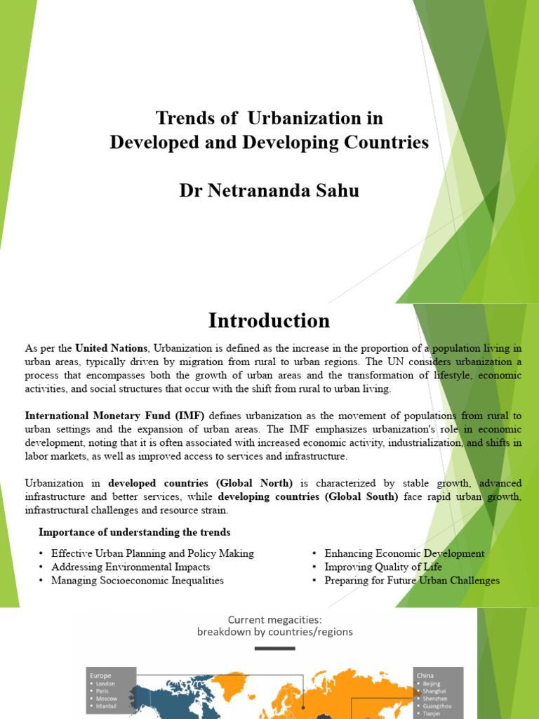 Urbanisation Trend | PDF