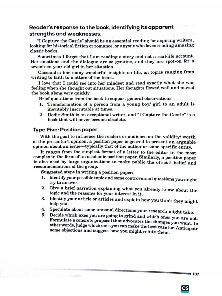 Position Paper | PDF | Technology & Engineering