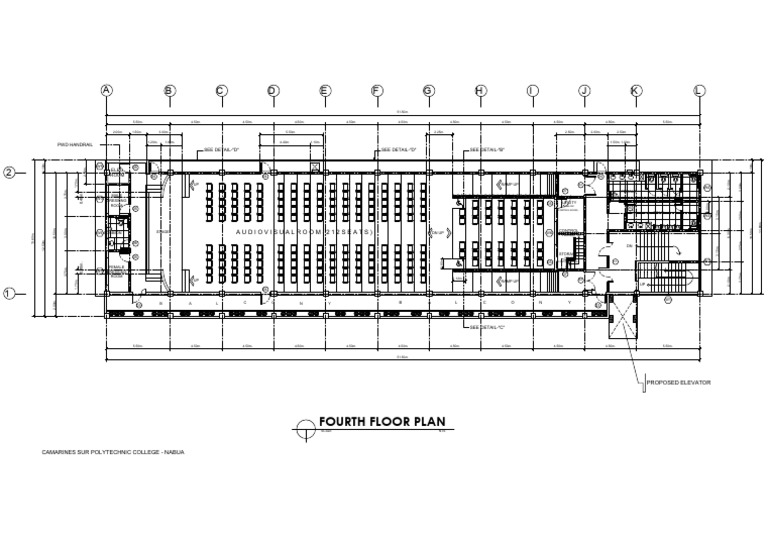 Camsur Polytechnic College Plan - 4th Floor | PDF