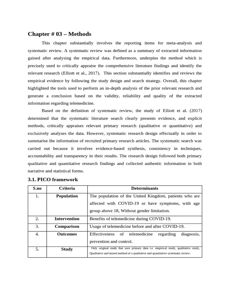 Systematic review methods | PDF