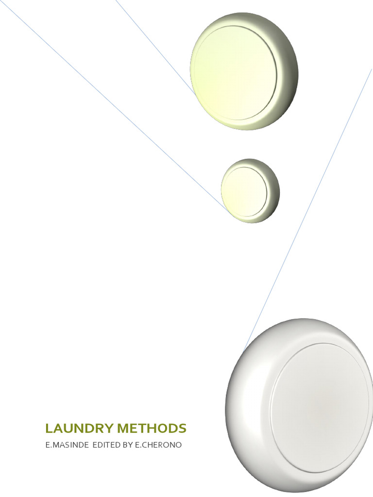 Laundry Methods-Editted by Emily | PDF