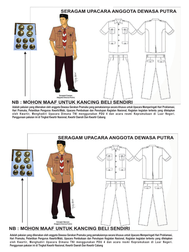 Seragam PDU Pramuka | PDF