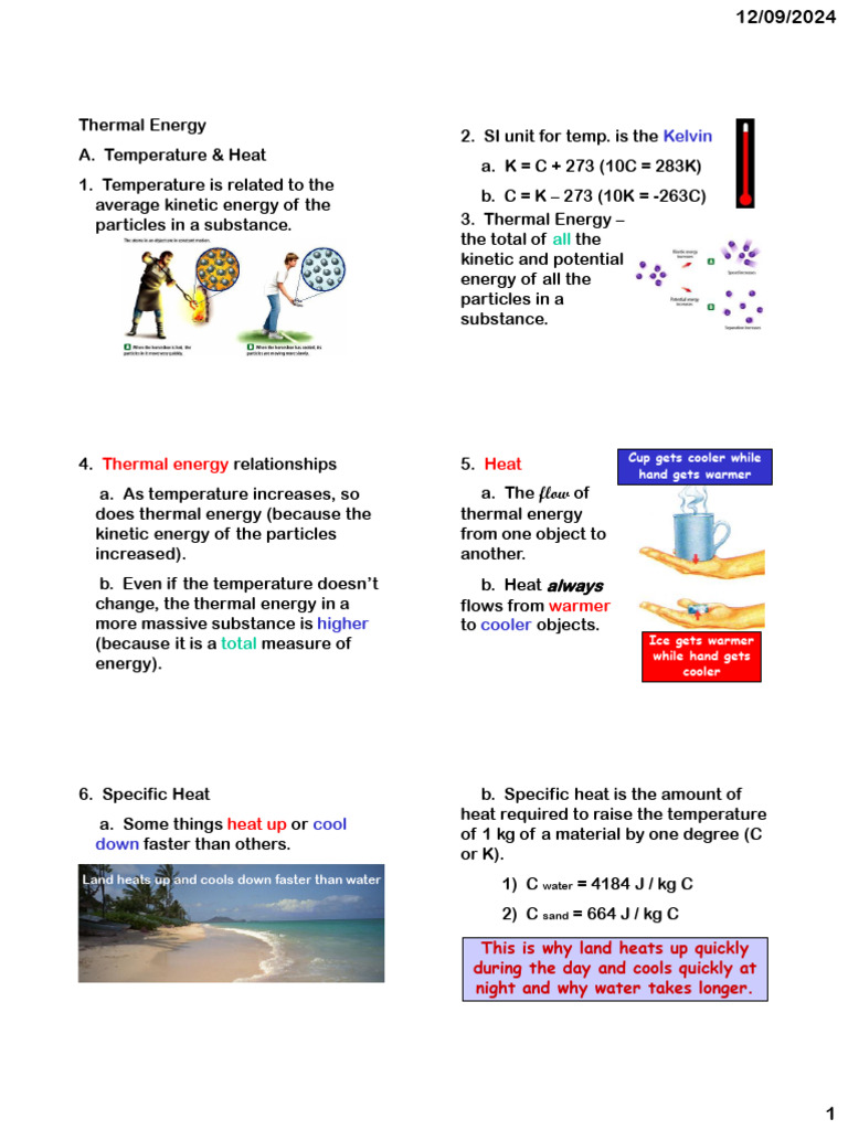 Specific Heat | PDF