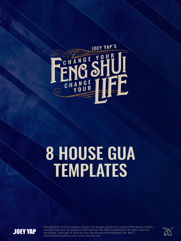 8 House Gua Templates | PDF