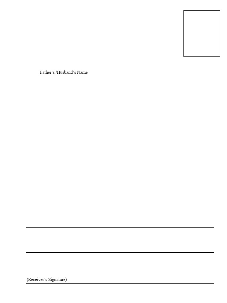 Form Icard | PDF