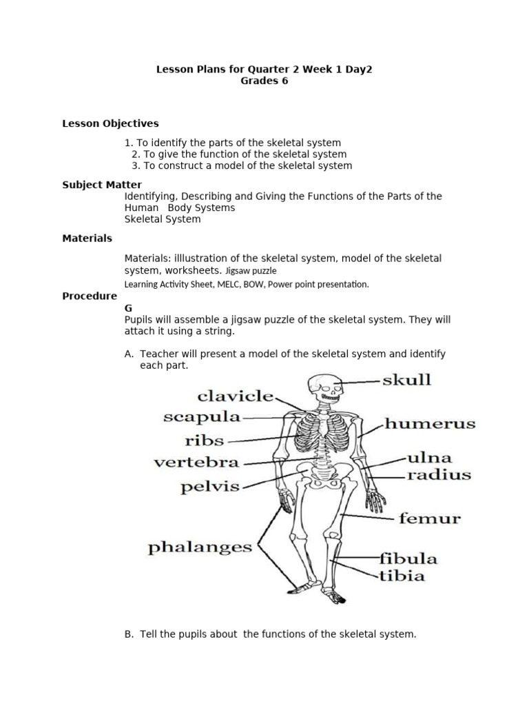 Lesson Plans For Quarter 2 Week 1 Day2 | PDF