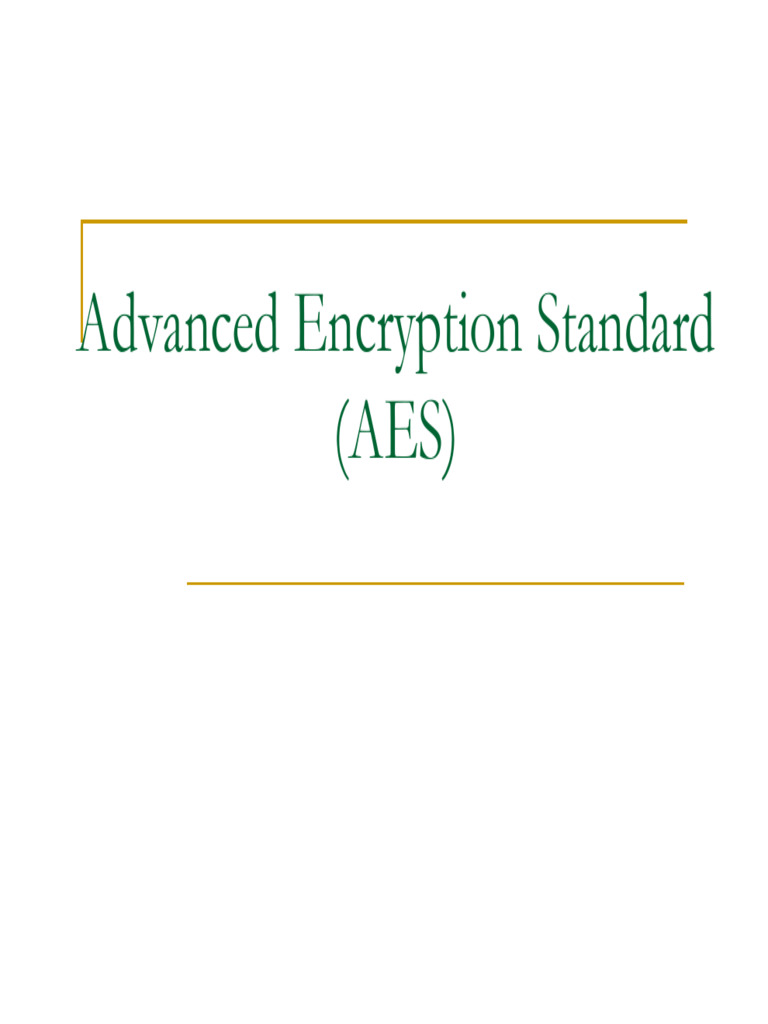 ch_5_AES | PDF