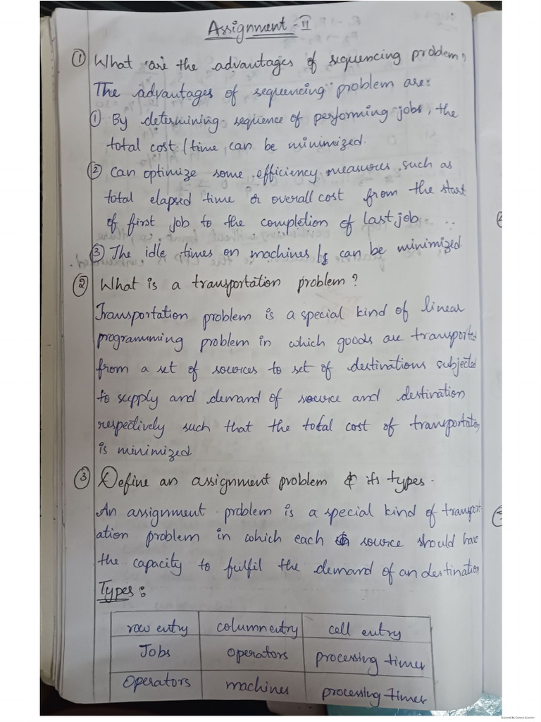 Or Assignment2 | PDF