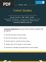 CASP Checklist: Cohort Study | PDF | Cohort Study | Confounding