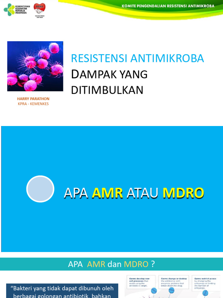 Dampak Resistensi Antimikroba di Indonesia | PDF