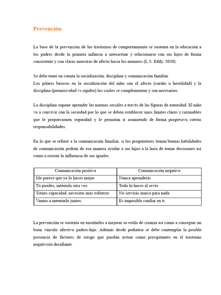 6-Prevención y Tratamiento TND | PDF