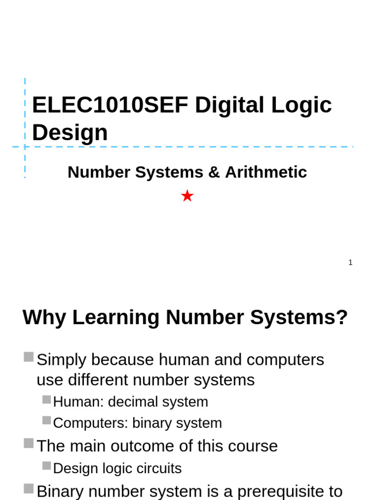 01 Number Systems - v2 | PDF
