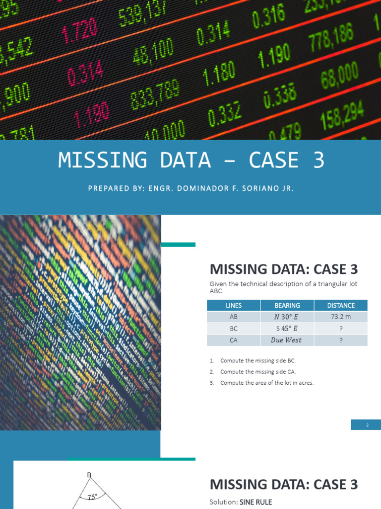 MISSING-DATA-CASE-3 | PDF