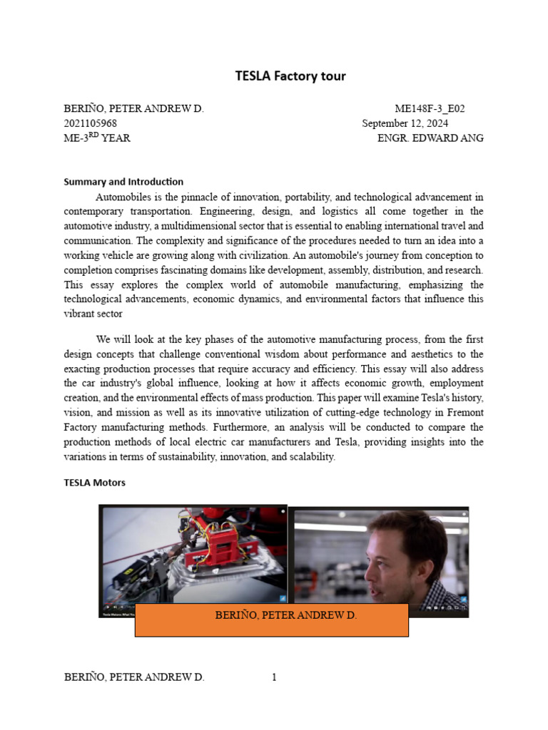 BERIÑO - Week 4 Report | PDF