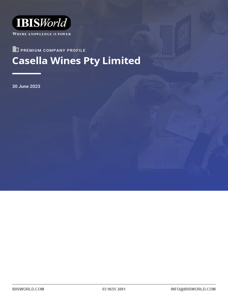 Casella Wines Pty Limited | PDF