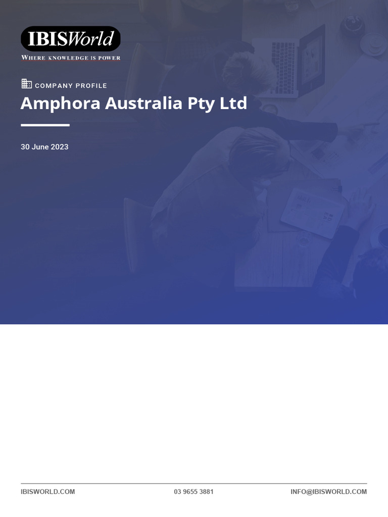 Amphora Australia Pty LTD | PDF