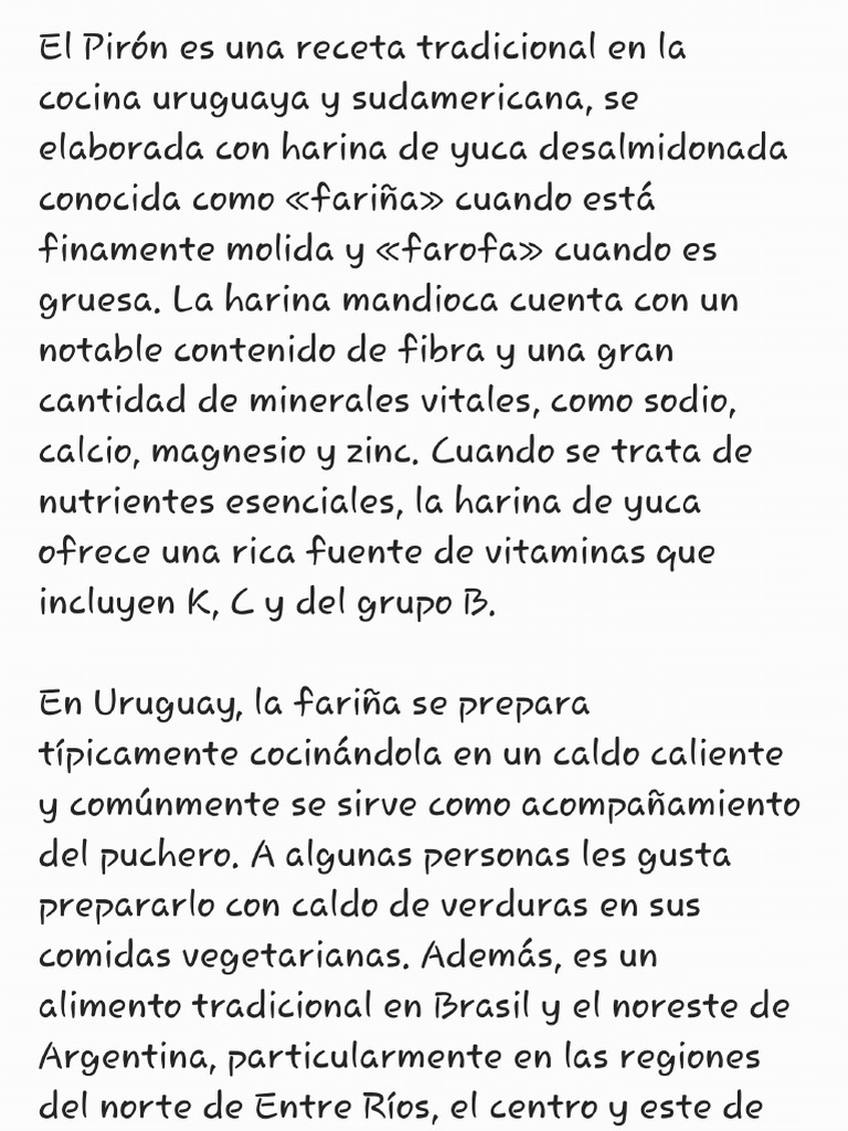 Pirón | PDF