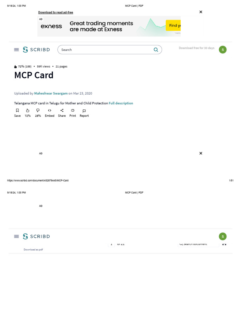 MCP Card: Search | PDF