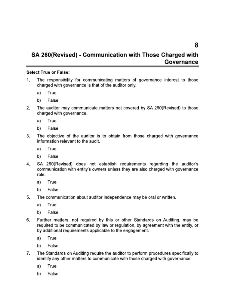 ISA+260 | PDF