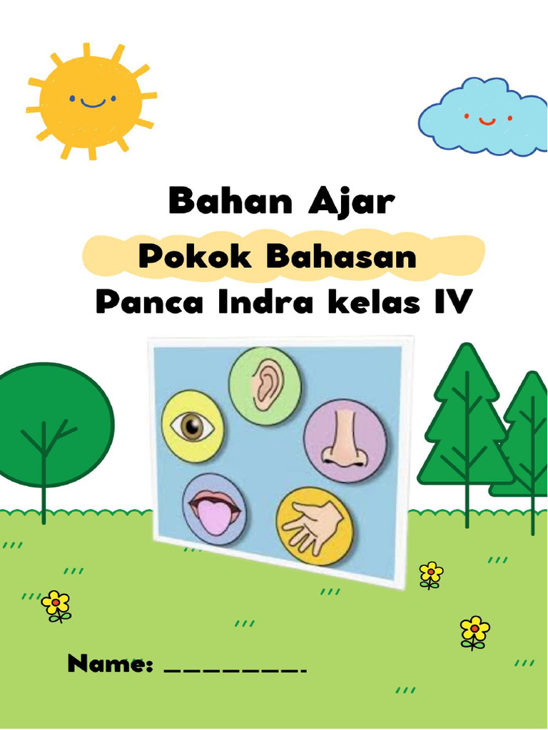 Bahan Ajar Panca Indra | PDF