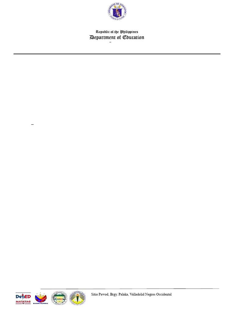 MAPEH 8 1ST - QUARTER EXAM Matatag Format | PDF