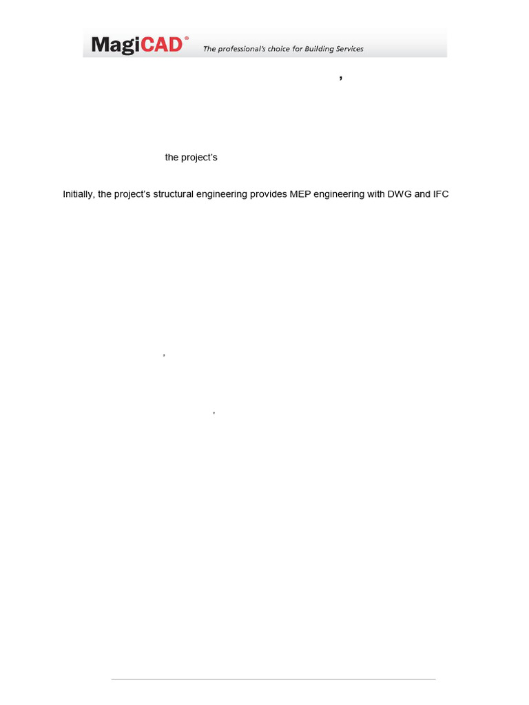 Creating 3D Provisions For Voids Builder's Work Information Models Using MagiCAD | PDF