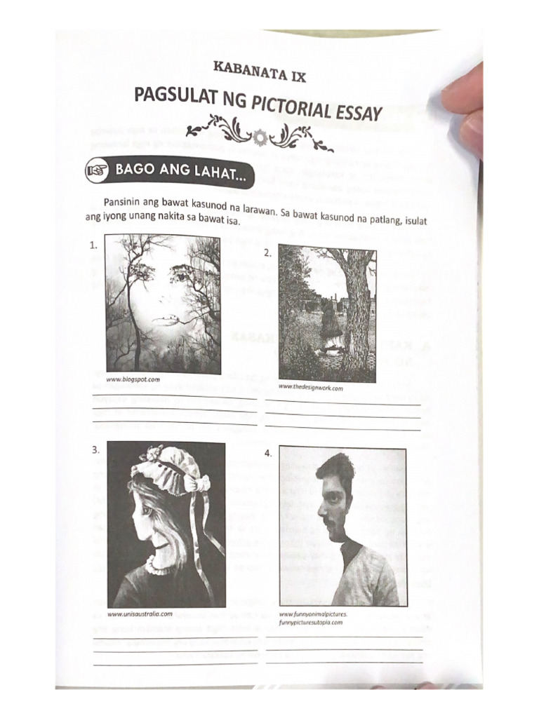 Pagsulat NG Pictorial Essay | PDF